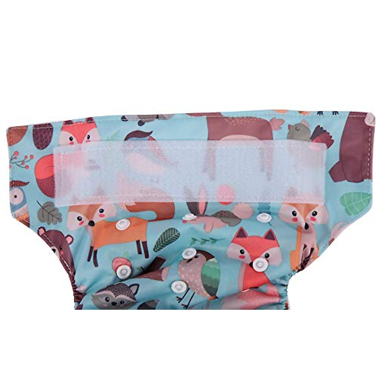 Baby Pocket Cloth Diaper Nappy Hook and Loop (Bears Teepee)