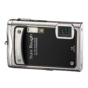 Olympus Stylus Tough-8000 12 MP Digital Camera with 3.6x Wide Angle Optical Dual Image Stabilized Zoom and 2.7-Inch LCD (Black)