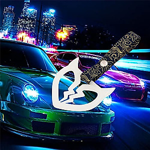 Devil Demon Broken Heart GLOW IN THE DARK GREEN JDM TSURIKAWA Ring Subway Train Bus Handle Strap Charm Drift