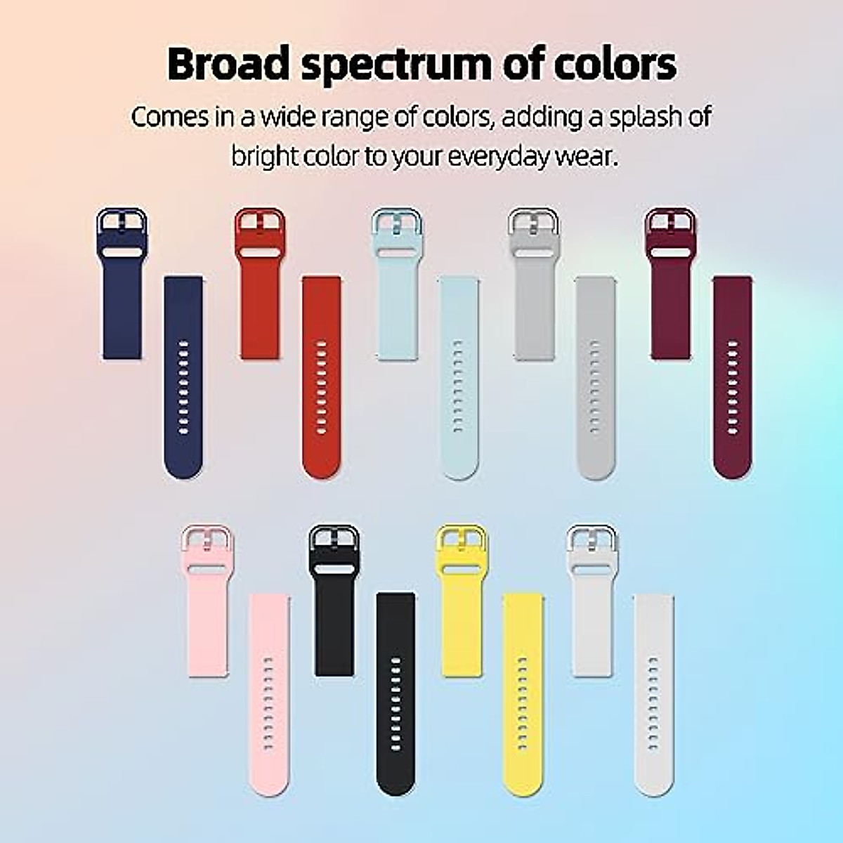 Ritche Christmas Gift 20mm Sports Silicone Moonswatch Band for Men Omega Swatch Strap Replacement band for Speedmaster/Rolex/Seiko Mission to the Moon/Mercury, White Elephant Gifts, Stocking Stuffers for Men
