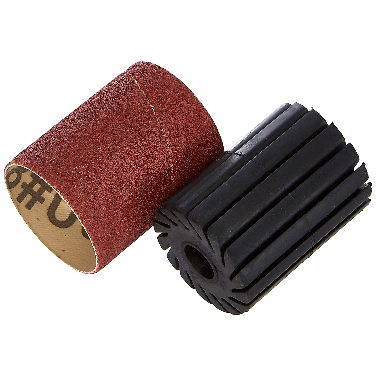 Bosch Home and Garden 1600A0014U Straight Shank Sleeve Plus Sanding Sheet AS60 Set for Bosch PRR 250 Removing Roller, Set of 2 Pieces