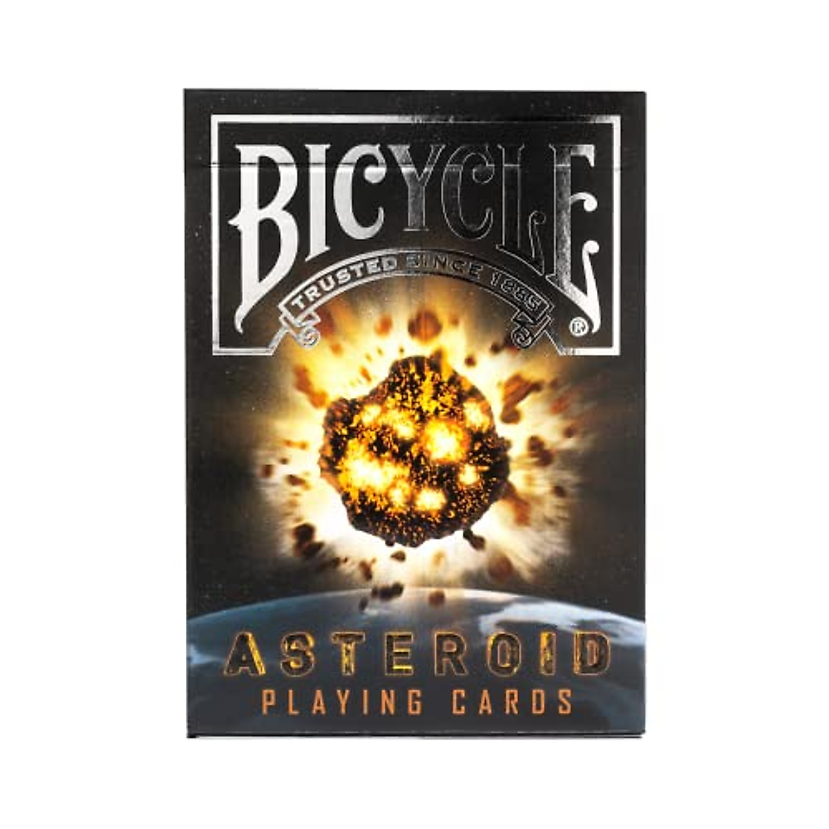 Bicycle Asteroid Playing Cards, Black