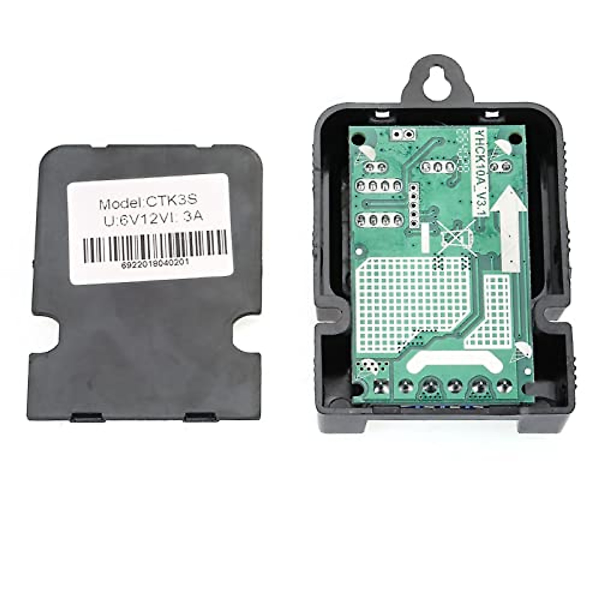Solar Charge Controller, PWM 6V/12V 3A Portable Solar Panel Charger Energy Controller Regulator Battery Regulator with LED Indicator 3 Operating Modes