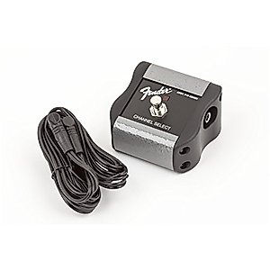 Fender 1-Button Contemporary Footswitch: Channel Switching - Drive On/off with 1/4-Inch Jack
