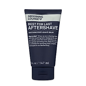 Grooming Lounge Beard Destroyer Shave Cream for Men - Bump, Irritation & Razor Burn Free Shaving Cream Sensitive Skin, Men Beard Care - Soft, Smooth, Easy Glide Low Shaving Foam Lather Formula - 5 Oz