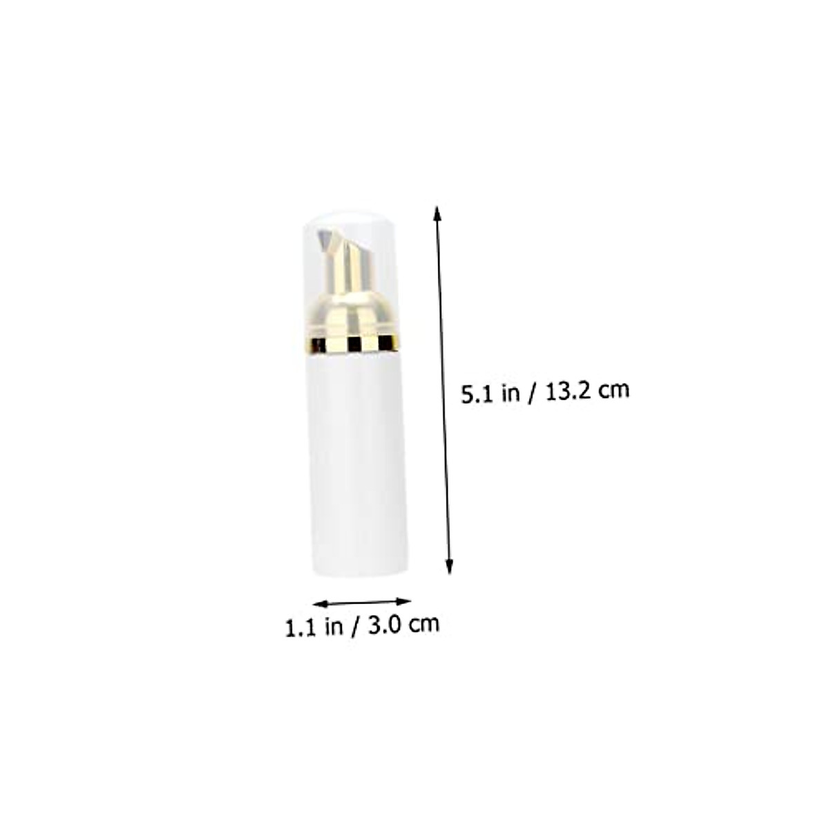 10 pcs Mousse Sparkling Bottle Plastic Foaming Bottles Reusable foaming soap Dispenser Pump Dispenser Bottle Foam Shampoo Bottle Organiser Human Refill Slim Travel Manual Trash can