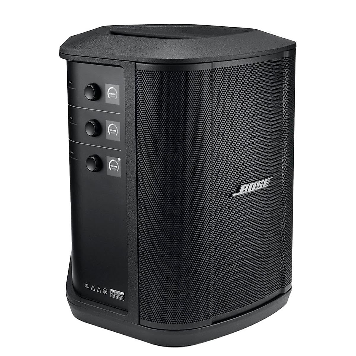 Bose S1 Pro+ Portable Wireless PA System with Bluetooth, Black with XLR Wireless Mic/Line Transmitter + H&A 6' XLR Cable
