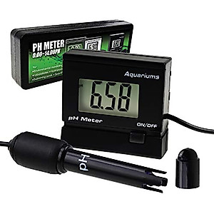 Digital pH Monitor Meter ATC 0~14.00pH Replaceable Electrode Probe BNC Water Quality Monitoring Tester Kit Aquarium Hydroponics Spa Tank Pool Laboratories