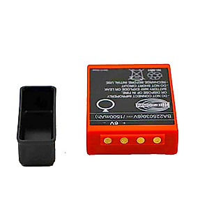 WELLVEUS 2Pcs BA225030 6V 1500mAh Ni-Mh Battery for HBC Pump Truck Remote Control Battery