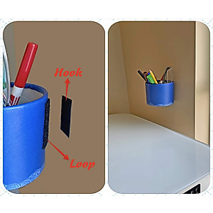 Self-Adhesive Hook and Loop Tape - 15ft x 2 inch Wide - Heavy Duty Sticky Back Tape Fastener - Double Roll with Adhesive Backing - Cut to Size Strips