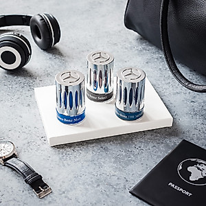 Mercedes-Benz Club - Fragrance For Men - Notes Of Grapefruit, Cardamom And Dry Wood - Refreshing, Warm, Woodsy Blend - Suitable For Any Occasion - Long Lasting Wear - 0.7 Oz EDT Mini Spray