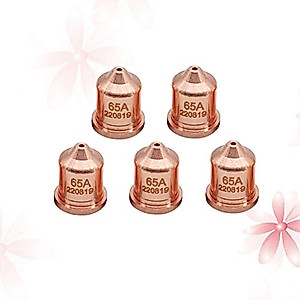 5pcs Multifunctional Plasma Cutting Mouth Electrode Nozzles Cutting Torch Supplies for Industry