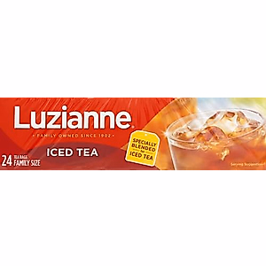 Luzianne Specially Blended Iced Tea Bags, 24 Count