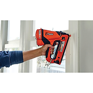 Paslode - Cordless Finish Nailer, 916200, 16 Gauge Angled, Battery and Fuel Cell Powered, No Compressor Needed