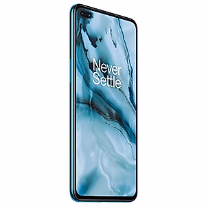 OnePlus Nord 5G AC2003 Dual SIM 128GB + 8GB RAM (GSM Only | No CDMA) Factory Unlocked 5G Smartphone (Blue Marble) - International Version