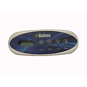 Balboa 30-200-5123 Topside Kit, Mini Oval Vl200 Plus Overlay, 55123
