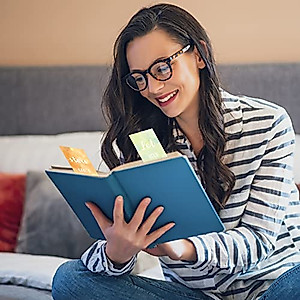 12 PCS Inspirational Bookmarks for Women Men, 12 Styles Encouraging Bookmarks for Kids Students, Positive Bookmarks Bulk for Reading Lovers Teachers School Home