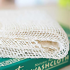 Ayate Washcloth, Exfoliating Washcloth for Face & Body, Wash Cloth for Shower, Body Loofah Alternative, Scrub Towel, Resists Mold, Made from Agave Fiber (Pack of 6)