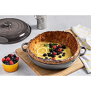 Le Creuset Enameled Cast Iron Signature Braiser, 3.5 qt., Oyster