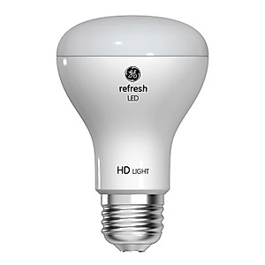 GE Refresh LED Light Bulb, 45 Watt, Daylight, R20 Floodlight (1 Pack)
