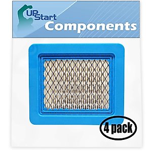 UpStart Components 4-Pack Replacement for Toro 20092 (280000001-280999999)(2008) Lawn Mower Flat Air Filter Cartridge - Compatible with Toro 119-1909 Filter