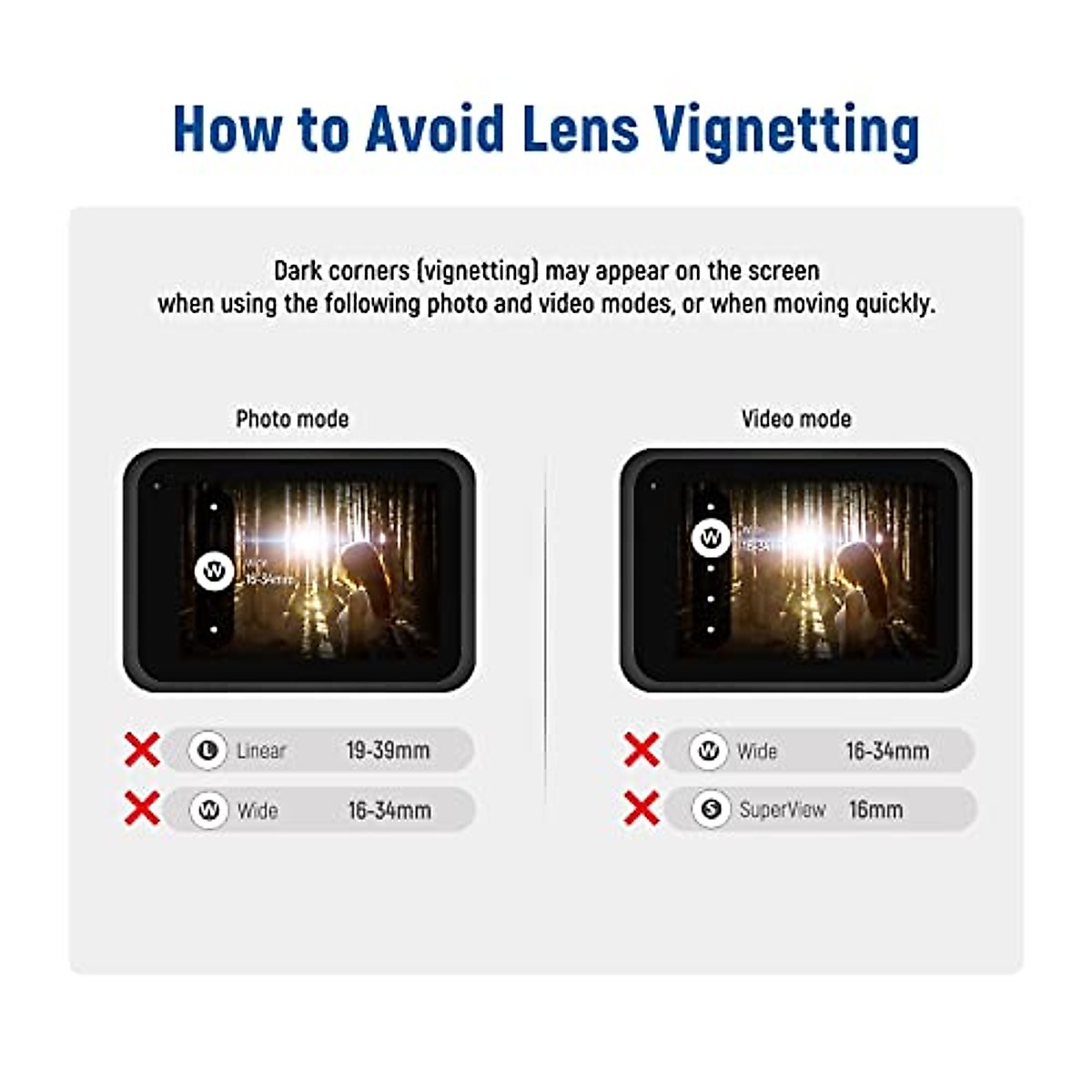NEEWER Upgraded Version 1.33x Anamorphic Lens Compatible with GoPro Hero 9 10 11 Black, 2.40:1 Widescreen Cinematic Flare Effect, HD Double Side Multi Layer Anti Reflection Coating Action Camera Lens