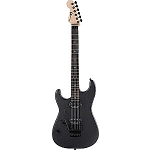 Charvel Pro-Mod San Dimas Style 1 HH FR Sassafras Left-handed Electric Guitar - Satin Black