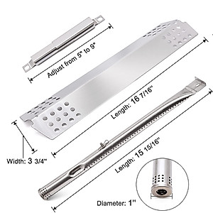 Grill Replacement Parts for Charbroil 463241314, 463241313, 463241413, 463241014, 463241414, 463241013, for Charbroil Commercial T-36D T-22D T-47D Grills, G527-2200-W1 G356-2200-W1 G527-0013-W1