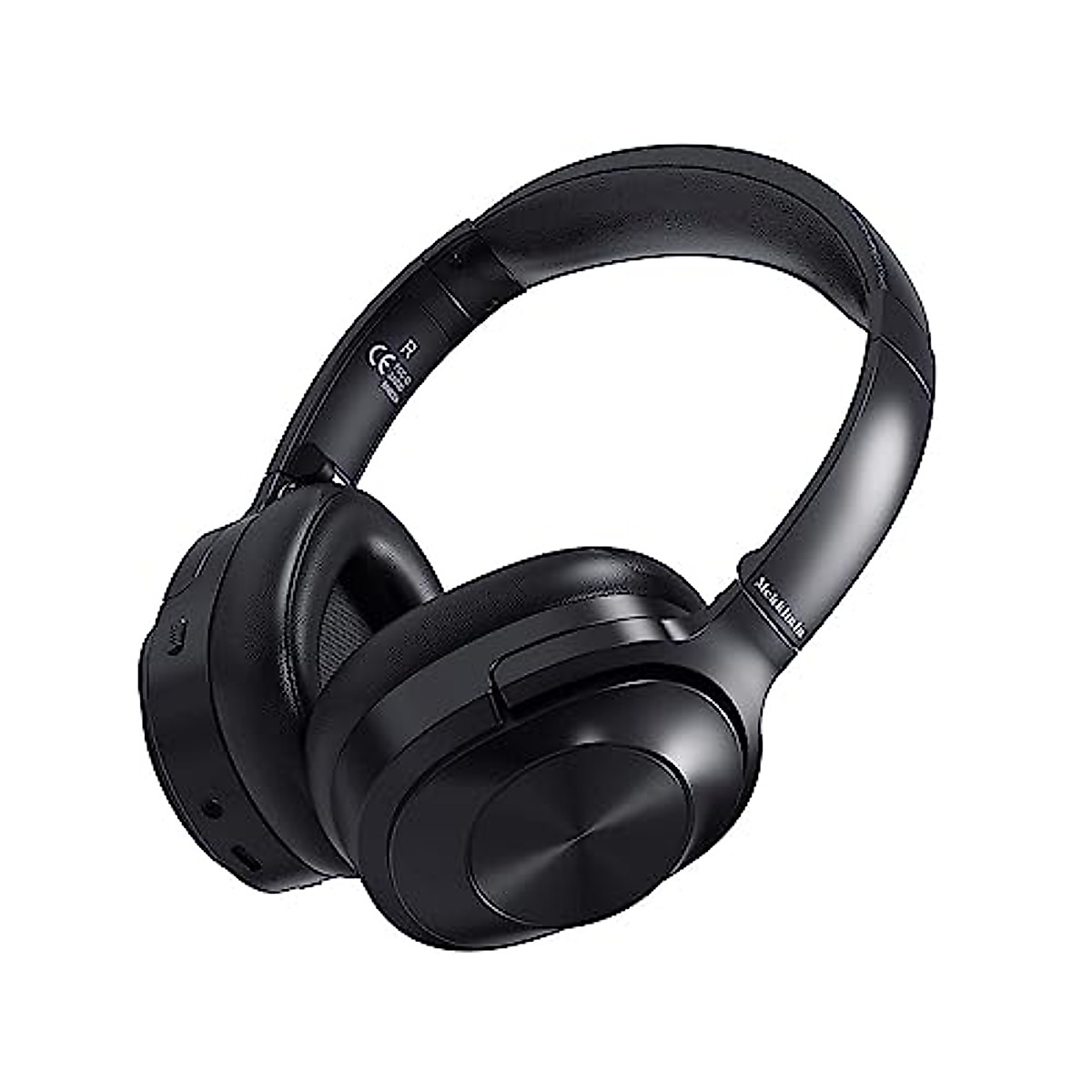 Noise Cancelling Headphones Wireless Bluetooth Foldable Over Ear Headphones with Microphone 40H Playtime Deep Bass Memory Foam Ear Cups for Laptop,TV,Travel,Work