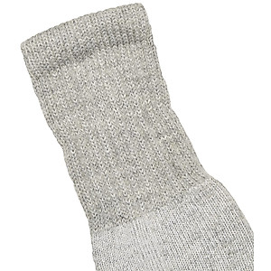 Thorlos Unisex TKX Trekking Thick Padded Crew Sock, Grey, XLarge