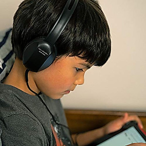 Cyber Acoustics Lightweight 3.5mm Headphones - Great for use with Cell Phones, Tablets, Laptops, PCs, Macs (ACM-4004)