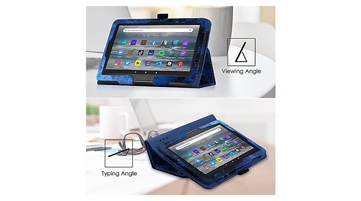 Fire 7 Tablet Case 12th Gen (2022) - Famavala Folio Cover