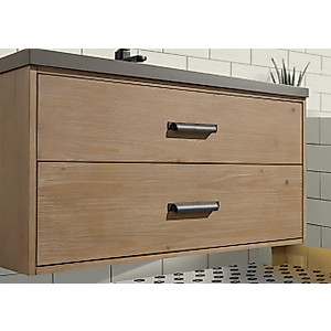 Ari Kitchen & Bath Kane 42" Bathroom Vanity Weathered Fir