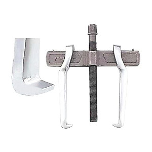 balikha Forging Two Jaw Gear Puller Sturdy Bearing Puller Removal Tool Adjustable Easily Install Machine Repair Tool Pump Pulley Remover Reversible, 6inch 150mm