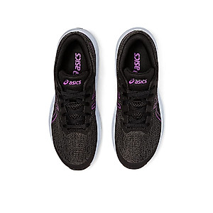 ASICS Kid's GT-1000 11 Grade School Running Shoes, 5.5, GRAPHITE GREY/ORCHID