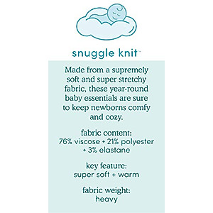 aden + anais Snuggle Knit Baby Swaddle Blanket for Newborn Girl and Boy, Versatile Stroller Cover, Burp Cloth, Nursing Shield, 47 x 47 Inch, Heather Grey
