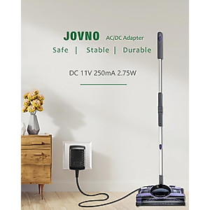 JOVNO Replacement Shark V2945Z / V2950 Vacuums Charger 11V AC DC Adapter Compatible with Shark Floor Carpet Sweeper Cordless Vacuum XA2950 V2945Z YLS0041-T110025 Floor Vacuum Cleaner Power Cord 2PIN