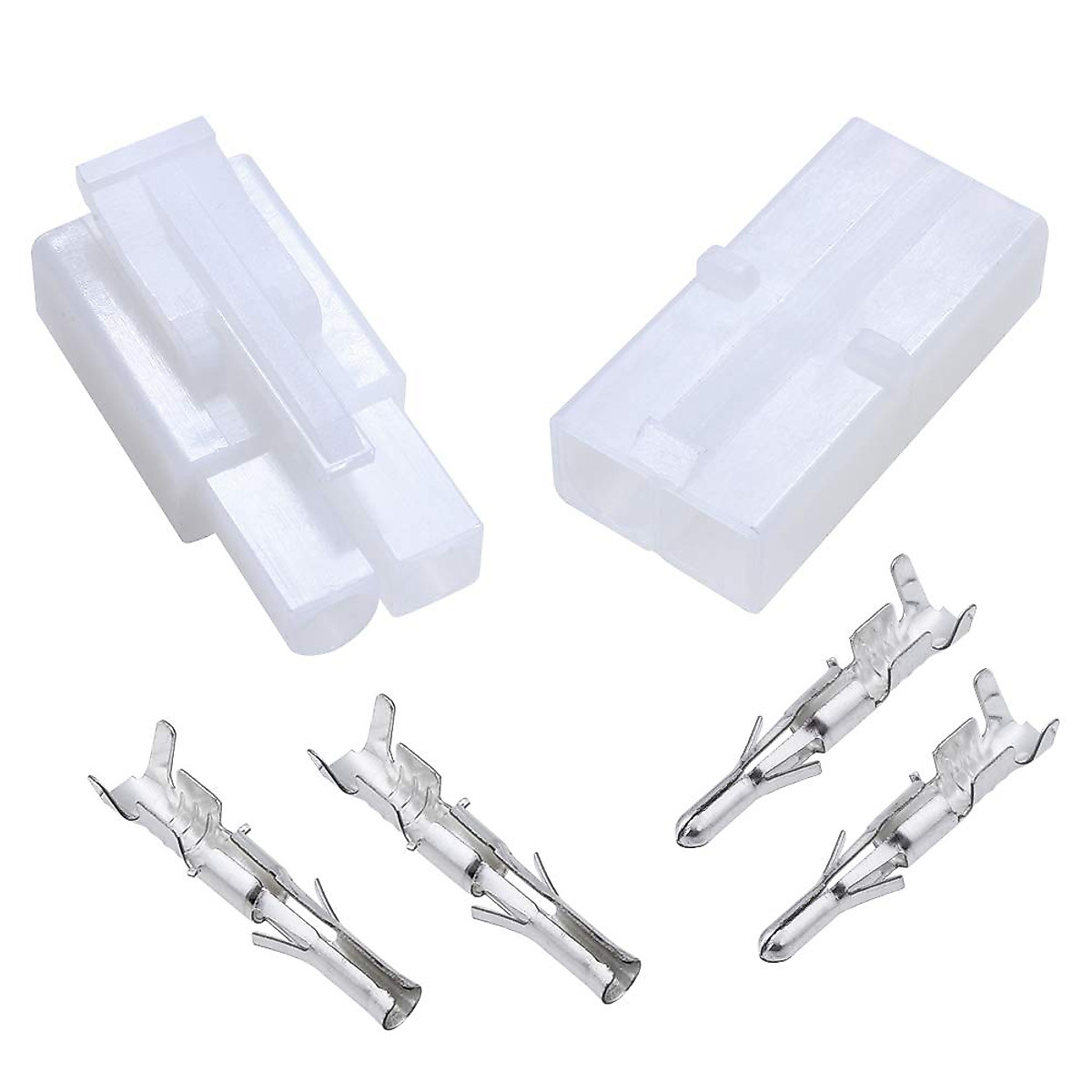 HobbyPark RC Big Tamiya Style Connector Plugs Unwired (10 Pairs)