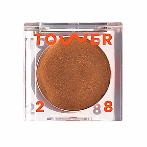 Tower 28 Bronzino Illuminating Cream Bronzer, WEST COAST | Multi-Purpose Cheek and Lip Cream Bronzer in Medium Warm Bronze | Moisturizing, Silicone-Free