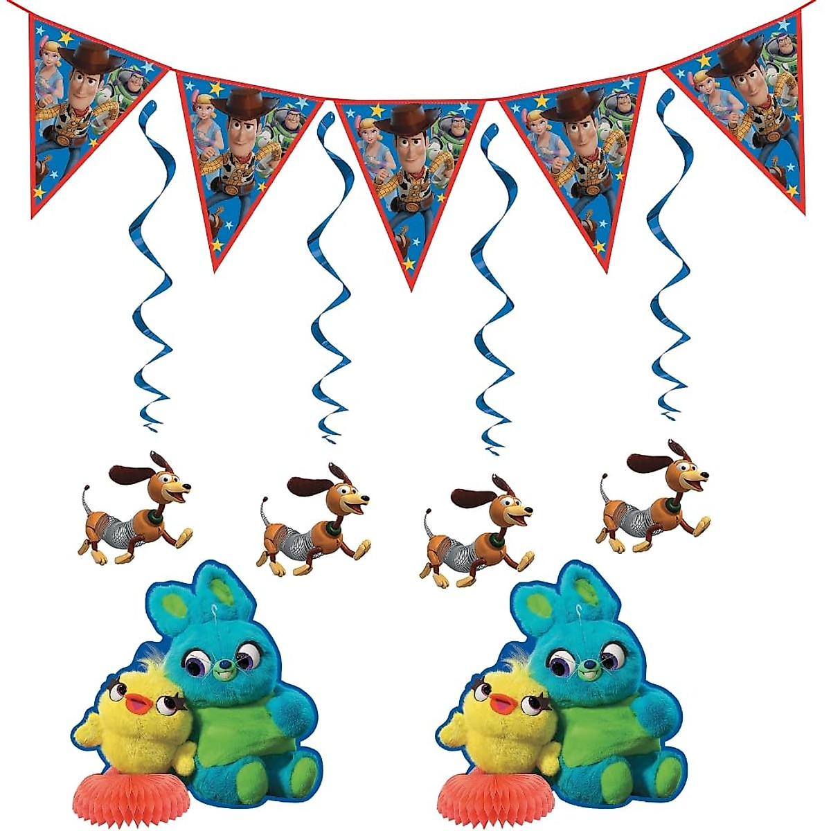 Disney Toy Story 4 Party Decorating Kit | Assorted | 7 Pcs