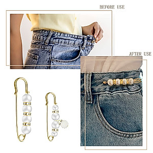 50 Pcs of Artificial Pearl Brooches Elegant Hat Safety Pins Decorative Dress Brooch Sweater Shawl Pin Collar Women Artificial Crystal Cardigan Clip Jewelry Girls Clothing Decoration Accessories