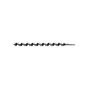 Klein Tools 53443 1-1/8" Bit by 15" Twist Length SHIP-Auger Bit with Screw Pt