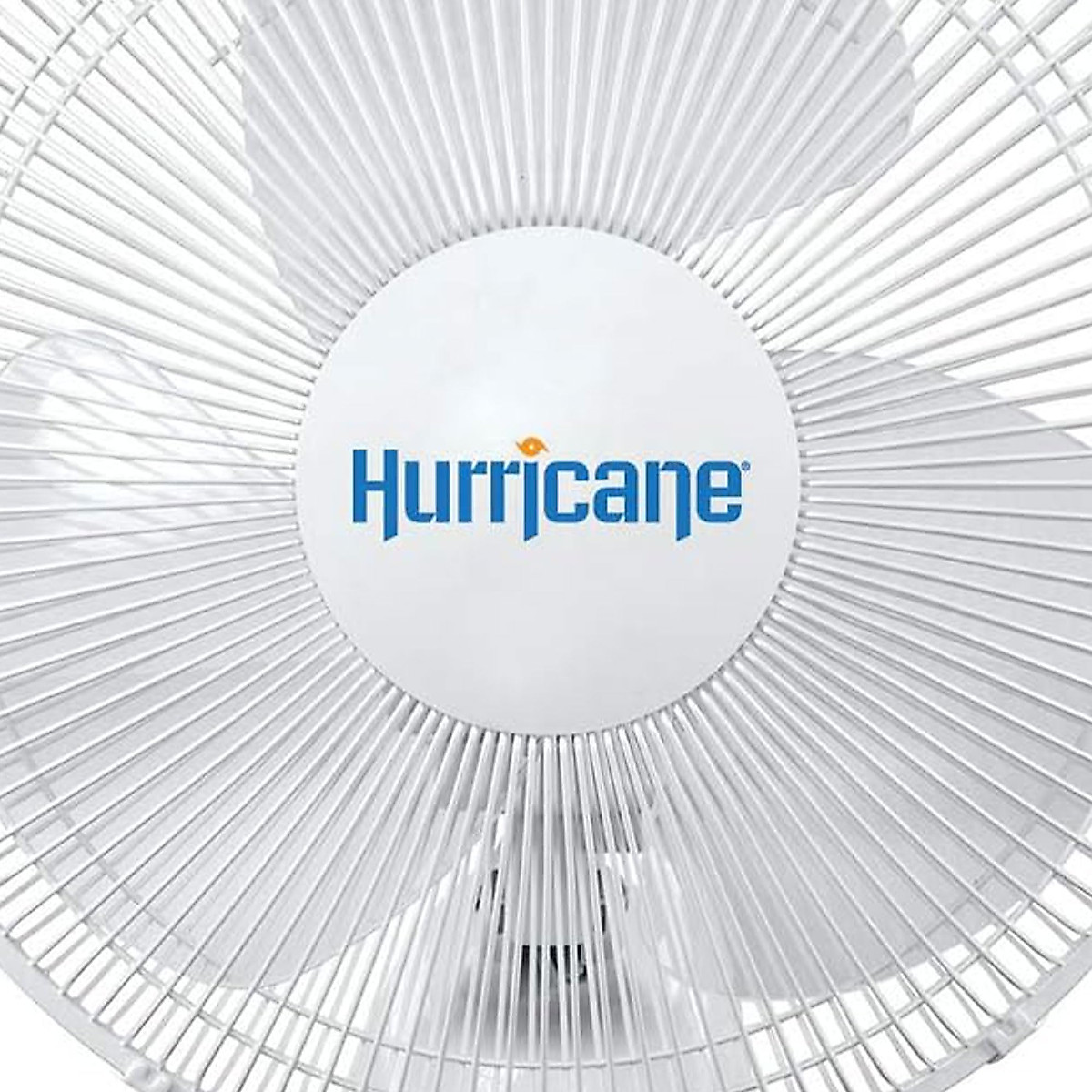 Hurricane Wall Mount Fan - 16 Inch, Supreme Series, Wall Fan with 90 Degree Oscillation, 3 Speed Settings, Adjustable Tilt - ETL Listed, White