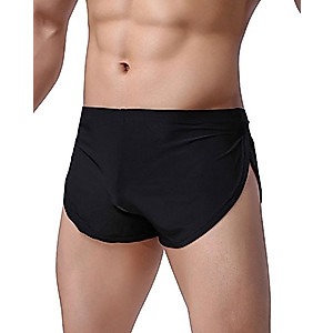 WINDAY Men's Boxer Underwear, Sexy Boxer Shorts Briefs Trunks Style Underpants 3 packs