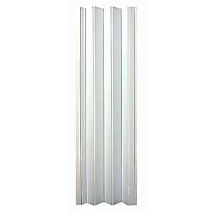 LTL Home Products OK4880H Oakmont Interior Accordion Folding Door, 48" x 80", White