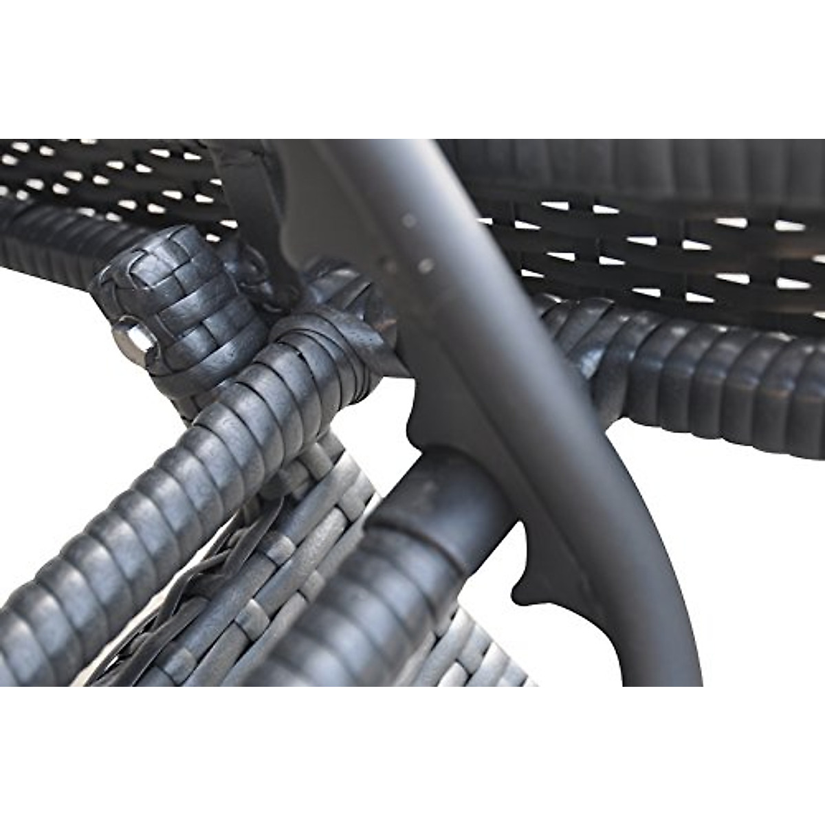 Armen Living Cabana Adjustable Wicker Chaise Lounge Chair