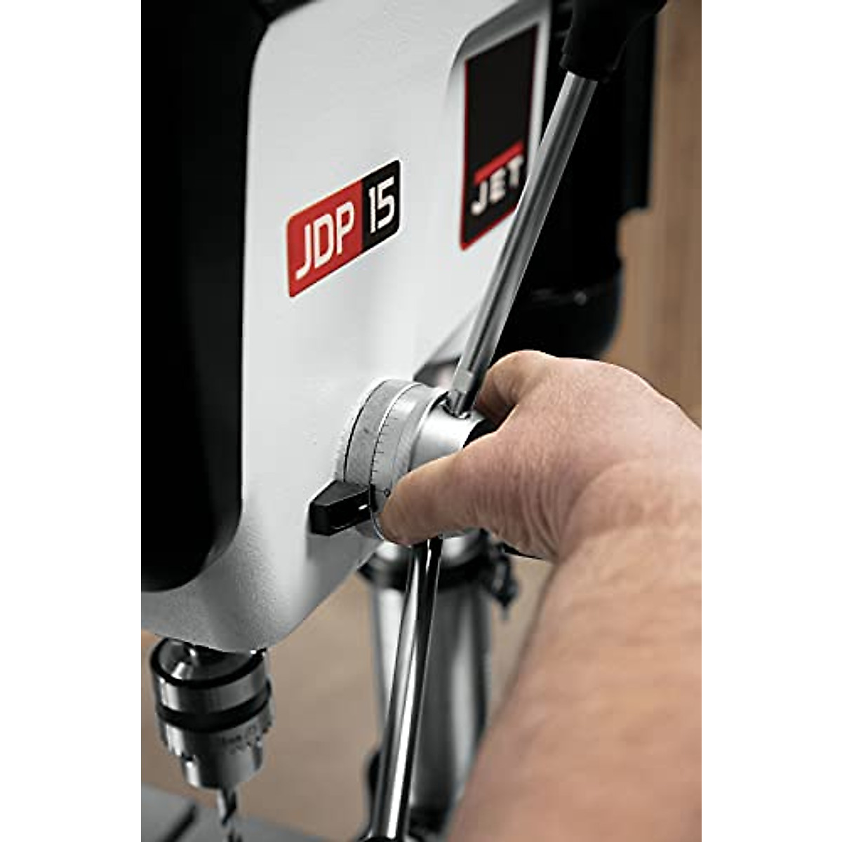 JET JDP-15B, 15-Inch Benchtop Drill Press, 3/4HP, 1Ph 115V (716200)