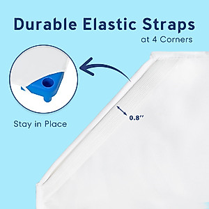 Cot Sheets for Daycare, Standard Size 10 Pack Daycare/Preschool Cots Sheet, 23" x 51" Toddler Nap Cot Sheets, Brushed Microfiber Fitted Sheet Cover for Kids, Boys/Girls