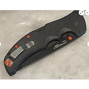 Orange Titanium Thumb Stud W/Stainless Torx Screws For Cold Steel Recon 1 Knife