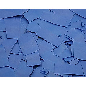 Ultimate Confetti - (1lb) Dark Blue Tissue Confetti - Biodegradable - Hanukkah, Baby Shower, Holiday Color